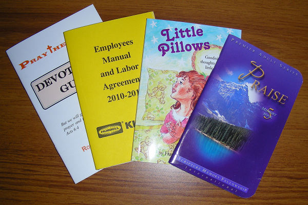Book Printing Lingo What Is A Booklet 
